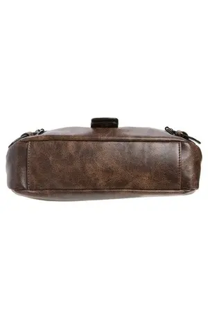 Bp. Faux Leather Buckle Mini Bag