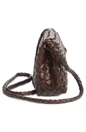 LOEFFLER RANDALL Vinnie Woven Leather Crossbody Bag