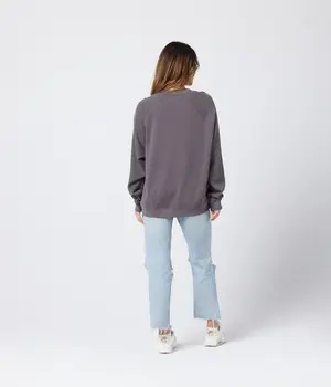 KNOWN SUPPLY Raglan Sweatshirt - Charcoal