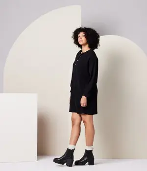 KNOWN SUPPLY Griffin Dress - Black