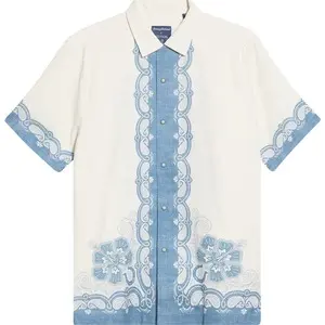 Tommy Bahama Life Of The Rodeo Silk Camp Shirt - Continental