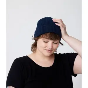 KNOWN SUPPLY Fitted Cuff Beanie - Navy