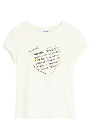 Desigual Loveable Graphic T-shirt