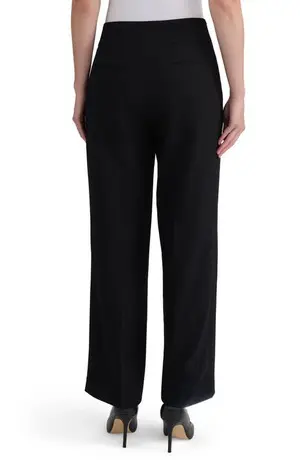 KASPER Tab Waist Wide Leg Pants