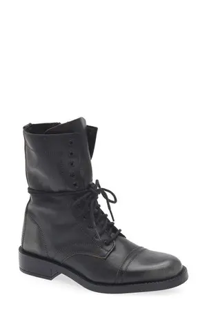 Steve Madden Yukon Boot - Black Leather