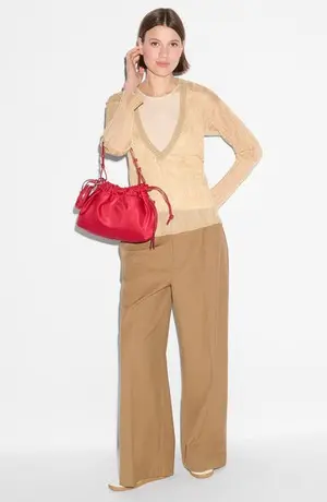 Mz Wallace Small Waverly Shoulder Bag - Apple