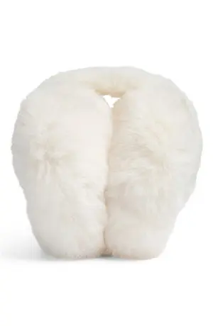 Treasure & Bond Faux Fur Earmuffs - Ivory