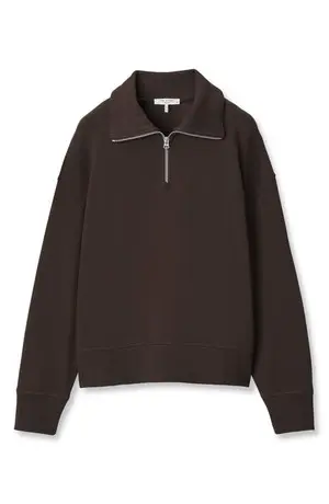 Rag & Bone The Everyday Terry Half Zip Pullover