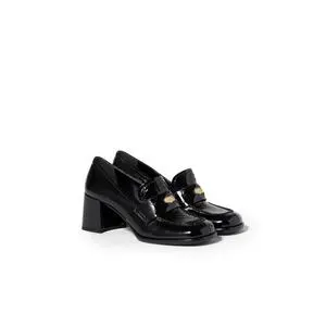 Miu Miu Naplak Loafers - Black
