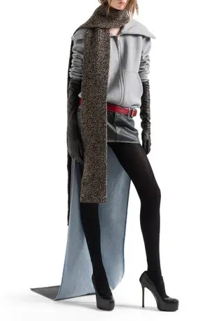 7 For All Mankind High Neck Zip Sweatshirt