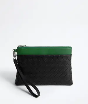 Bottega Veneta Intrecciato Prism Pouch