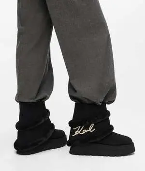 Karl Lagerfeld Skylar Fold-down Boots