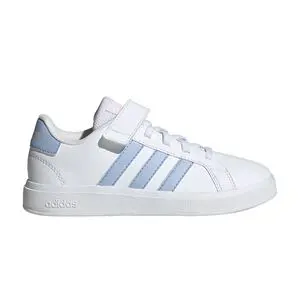 Adidas Grand Court J Blue Dawn - White