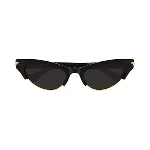 Bottega Veneta Cat Eye Sunglasses /grey - Black