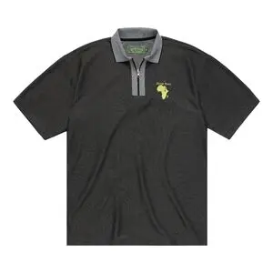 DENIM TEARS Masters Quarter-zip Polo 'metallic