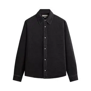 Kith Jacquard Crest Apollo Shirt - Black