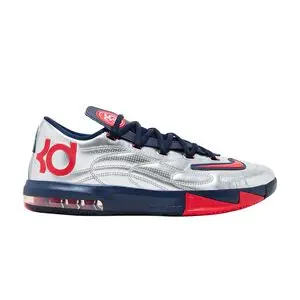 Nike Kd 6 X Psg 'metallic College Navy - Silver