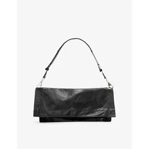 ALLSAINTS Lutece Leather Shoulder Bag - Black