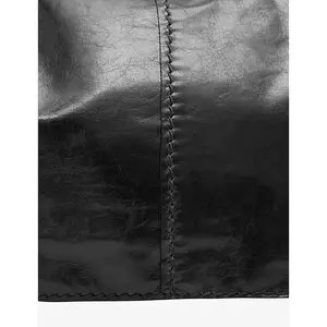 ALLSAINTS Lutece Leather Shoulder Bag - Black
