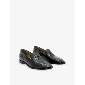 ALLSAINTS Jules Stitch Leather Loafers