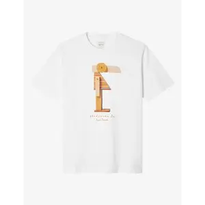 Paul Smith Dream Factory Douglas Printed Cotton T-shirt - White