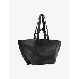 ALLSAINTS Lutece Oversized Leather Tote Bag