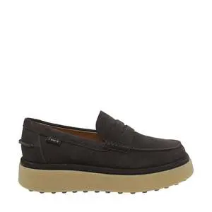 TOD'S Suede Loafers - Brown