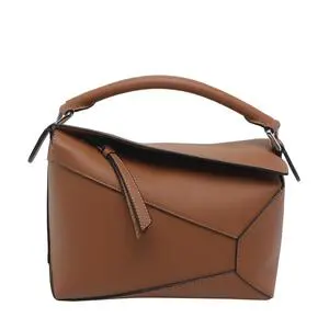 Loewe Small Puzzle Edge Handbag - Brown