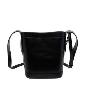 Versace Mini Pivot Bucket Bag - Black