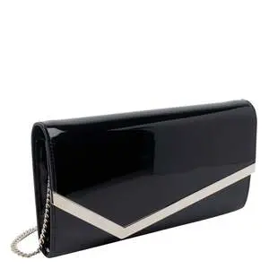JIMMY CHOO Emmie Pochette - Black
