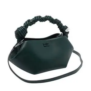GANNI Mini Bou Handbag - Green