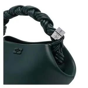 GANNI Mini Bou Handbag - Green