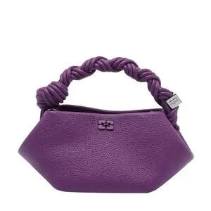 GANNI Mini Bou Handbag - Purple