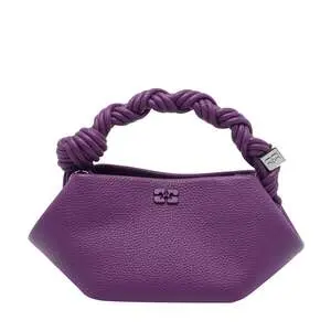 GANNI Mini Bou Handbag - Purple