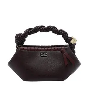 GANNI Mini Bou Tresse' Handbag - Brown