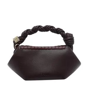 GANNI Mini Bou Tresse' Handbag - Brown
