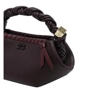 GANNI Mini Bou Tresse' Handbag - Brown