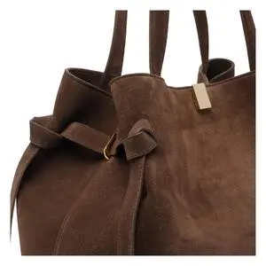 Yuzefi Suede Gyoza Tote Bag