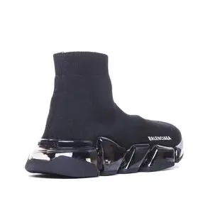 Balenciaga Speed 2.0 Full Clear Sole Sneakers