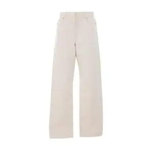 Fendi Ff Detail Denim Pants