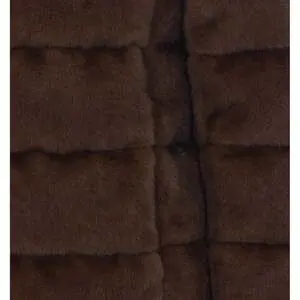 Herno Faux Fur Cape - Brown