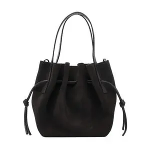 Yuzefi Mini Scallop Tote Bag - Brown