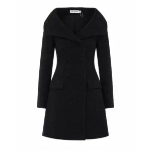 SELF-PORTRAIT Boucle Mini Dress - Black