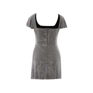 SELF-PORTRAIT Rhinestone Mini Dress