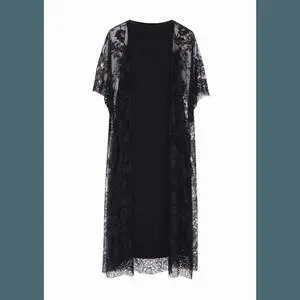 Zimmermann Valiant Lace Tunic Dress - Black