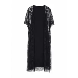 Zimmermann Valiant Lace Tunic Dress - Black