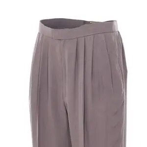 Saint Laurent Habotai Silk Pants