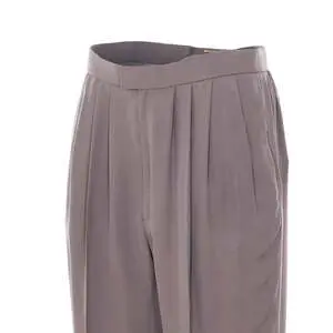 Saint Laurent Habotai Silk Pants