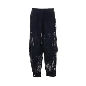 Zimmermann Luna Lace Harem Pants - Black