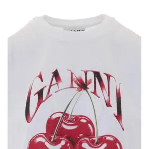 GANNI Cherry T-shirt